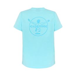 Chiemsee M&auml;dchen T-Shirt, blau, Gr. 122, 100% Baumwolle, Shirts