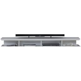 TV-Aufsatz Home Affaire, B:177cm H:17cm T:33cm, wei&szlig;, Holzwerkstoff, M&ouml;belaufs&auml;tze, "&Ouml;rebro", Fernseheraufsatz in Wei&szlig; - Passend zum Artikel 43593051