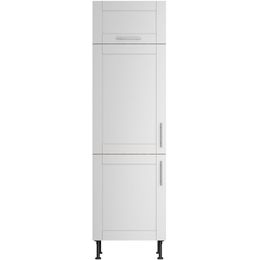 K&uuml;hlumbauschrank Optifit, B:60cm H:211,8cm T:58,4cm, grau, Schr&auml;nke, "Ahus", Breite 60 cm