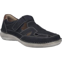 Josef Seibel Herren Slipper "New Anvers 81, dunkelblau", Gr. 43, blau, Obermaterial: 100% Rindsleder Leather cow., Schuhe