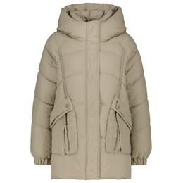 alife and kickin ALIFE & KICKIN Damen Winterjacke "Damen GlorianaAK A Winterjacke, Jacke", beige, Gr. M, 100% Polyester, Jacken