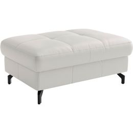 Sit & More Polsterhocker SIT & MORE, B:103cm H:45cm T:69cm, wei&szlig;, Hocker, "Vanity Leder, B: 103 cm"