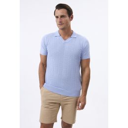 FELIX HARDY Herren Poloshirt "Trikot Kurzarm Polo Shirt", blau, Gr. L, 50% Baumwolle, 50% Polyacryl, Shirts