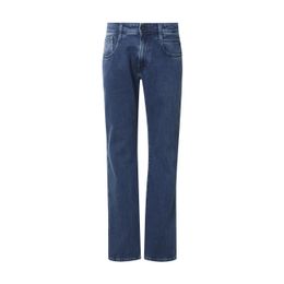 Replay Herren Slim-fit-Jeans "Replay ANBASS", blau, Gr. 29, unifarben, 99% Baumwolle, 1% Elasthan, Jeans