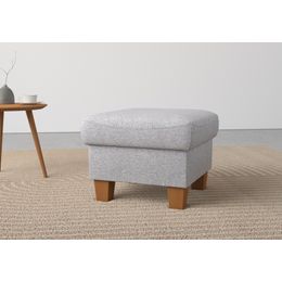 Stauraumhocker OTTO HOME, B:58cm H:48cm T:58cm, silber, 100% Polyester, Hocker, "Caldera", Stauraum, auch in Easy Care-Bezug f&uuml;r einfaches Reinigen