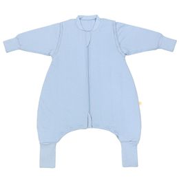 SCHLUMMERSACK Babyschlafsack "Schlafsack mit F&uuml;&szlig;en 1.0 Tog", L: 60cm, blau, Schlafs&auml;cke