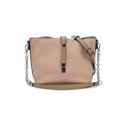 Harpa Damen Schultertasche "MISCHA", beige, Lederimitat, mehrfarbig, Taschen, mit wechselbaren Schultergurten