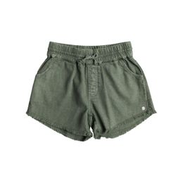 Roxy M&auml;dchen Bermudas "Scenic Route", gr&uuml;n, Gr. 6, Obermaterial:100% Baumwolle., Hosen