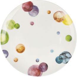 Teller Goebel, B:23cm H:2cm T:23cm, bunt, Porzellan, Speiseteller, "Teller Colori Mix"