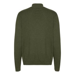 Herren Sweater "Clean Cut Copenhagen Claude Half-Zip Knit"rosin melange, Gr. L, Clean Cut Copenhagen, unifarben, 100% Baumwolle, Sweatshirts