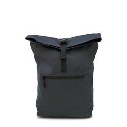 Harpa Damen Sportrucksack "LUCA", grau, Lederimitat, unifarben, Rucks&auml;cke, mit &Uuml;berschlag