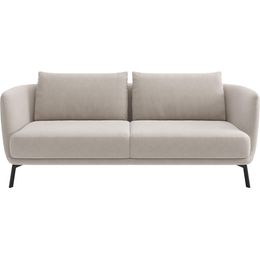 Sch&ouml;ner Wohnen Kollektion Sofa, B:210cm H:85cm T:91cm, silber, SCH&Ouml;NER WOHNEN-KOLLEKTION, Wohnzimmer, Sofas, "Pearl, hochwertig und komfortabel, - 5 Jahre