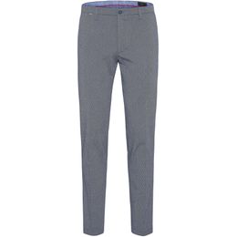 Cinque Herren Chinohose "CIBRODY", blau, Gr. 56, Web, Obermaterial: 97% Baumwolle, 3% Elasthan, Hosen, modisches Strukturmuster