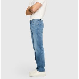 MAC Herren Regular-fit-Jeans "Rick"vintage summer blau, Gr. 31, Denim/Jeans, Obermaterial: 99% Baumwolle, 1% Elasthan, Jeans, im Five-Pocket Style