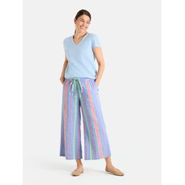 LIEBLINGSST&Uuml;CK LIEBLINGSST&Uuml;CK Damen Schlupfhose "LS-71", bunt, Gr. 34, gestreift, Web, Obermaterial: 97% Baumwolle, 2% Polyester, 1% metallisierte Faser (LUREX),