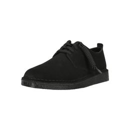 Clarks Herren Schn&uuml;rschuh "Coal London Black Sde", Gr. 40, schwarz, Leder, Schuhe, mit leichter, profilierter Sohle