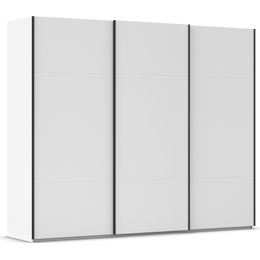 Schwebet&uuml;renschrank Rauch, B:271cm H:223cm T:68cm, wei&szlig;, Holzwerkstoff, Schr&auml;nke, "Kleiderschrank Schrank Garderobe Schlafzimmerschrank CONTIDO", aus