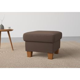 Stauraumhocker OTTO HOME, B:58cm H:48cm T:58cm, braun, 98% Polyester, 2% Polyamid, Hocker, "Caldera", Stauraum, auch in Easy Care-Bezug f&uuml;r einfaches