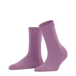 Falke Damen Socken "Cosy Wool", Gr. 35, rosa, Obermaterial: 31% Wolle WO. 27% Viskose CV. 24% Polyamid PA. 18% Kaschmir WS., glatt, Socken