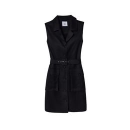 adL Blusenkleid Damen Gr&ouml;&szlig;e 34 schwarz Sommerkleid