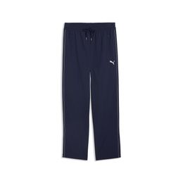 Puma Damen Sporthose "Puma Class Relaxed Pinnacle Gewebte Trainingshose Herren", blau, Gr. S, unifarben, Obermaterial: 100% Nylon. Taschenfutter: