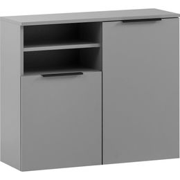 Unterschrank Schildmeyer, B:80,4cm H:70cm T:32cm, grau, FSC-zertifizierter Holzwerkstoff, Badezimmer, Schr&auml;nke, "Alessio", Solide Verarbeitung -