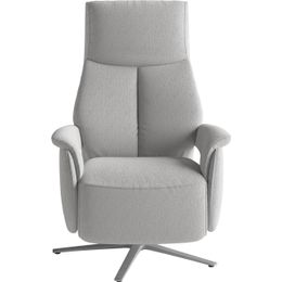 Sit & More TV-Sessel SIT & MORE, B:75cm H:117cm T:85cm, grau, 98% Polyester 2% Polyamid, Sessel, "TV Lazy", zur Auswahl mit Herz-Waage-Position