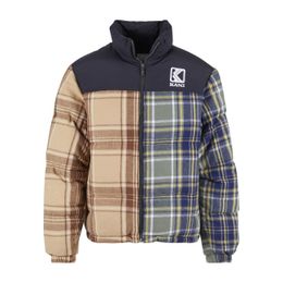 Karl Kani Herren Winterjacke "Karl Kani Unisex KU233-007-1 KK OG Flannel Block Puffer Jacket", bunt, Gr. XXL, kariert, 100% Baumwolle, Jacken