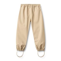 Wheat Jungen Stoffhose "Wheat Rainwear Olo Trousers", beige, Gr. 110, 55% Polyester, 45% Polyurethan, Hosen