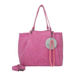 Damen Shopper "Fritzi42N Vintage", Fritzi aus Preussen, pink, 100% Polyurethan, unifarben, Taschen, mit Magnetverschluss