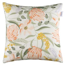 Sch&ouml;ner Wohnen Kollektion Dekokissen, B:45cm L:45cm, gr&uuml;n, SCH&Ouml;NER WOHNEN-KOLLEKTION, Mischgewebe, Dekokissen_Sitzkissen_Kissenh&uuml;llen, "Playful", aus hochwertigen Naturfasern
