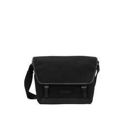 Marc O'Polo MARC O'POLO Herren Businesstasche "mit Echtleder-Details", schwarz, Polyester, unifarben, Taschen