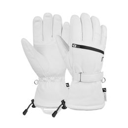 Reusch Damen Skihandschuhe "Kaitlyn R-TEX XT", wei&szlig;, Gr. 7, 50% Polyester, Handschuhe, mit wasserdichter und atmungsaktiver Funktion