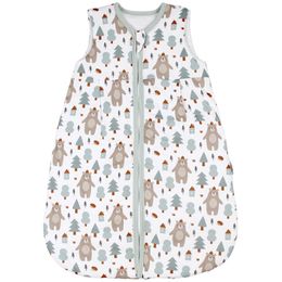 TUPTAM Babyschlafsack "Kugelschlafsack Baby Ganzjahres Schlafsack ohne &Auml;rmel wattiert", L: 62cm, blau, Schlafs&auml;cke