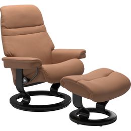 Relaxsessel stressless, B:88cm H:103cm T:78cm, braun, Leder BATICK: BATICK ist ein leicht korrigiertes, durchgef&auml;rbtes und genarbtes M&ouml;belleder, bei