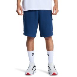 DC Shoes Herren Sweatshorts "Flow Down", blau, Gr. M, Obermaterial: 75% Baumwolle, 25% Baumwolle., Hosen
