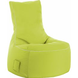 Sitzsack SITTING POINT, gr&uuml;n, Kinderzimmer, Sitzs&auml;cke, "Swing SCUBA"