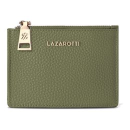 LAZAROTTI Damen Kartenetui "Bologna Leather Schl&uuml;sseletui Cardholder RFID Leder 11,5", gr&uuml;n, Leder, Kleinlederwaren