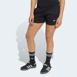 M&auml;dchen Shorts "LOOSE HW", schwarz, Gr. 164, adidas originals, Obermaterial: 70% Baumwolle, 30% Polyester, Hosen, sportlicher Stil, f&uuml;r Kinder,