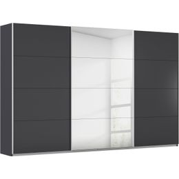 Kleiderschrank OTTO HOME, B:360cm H:229cm T:62cm, schwarz-wei&szlig;, Holzwerkstoff, Kinderzimmer, Schr&auml;nke, "Mehrzweckschrank Schwebet&uuml;renschrank