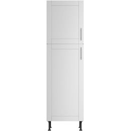 K&uuml;hlumbauschrank Optifit, B:60cm H:211,8cm T:58,4cm, grau, Schr&auml;nke, "Ahus", Breite 60 cm