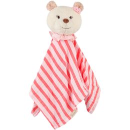 Sterntaler Baby Schmusetuch "B&Auml;R Betty L", rosa, Flausch, Musselin, Schnuffelt&uuml;cher