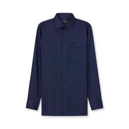 OLYMP Herren Businesshemd "OLYMP Luxor, Modern Fit, New Kent", blau, Gr. 37, 100% Baumwolle, Hemden