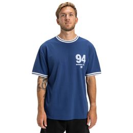 DC Shoes Herren Rundhalsshirt "Skateball Jersey", blau, Gr. XL, Obermaterial:[Hauptmaterial]: 70% Baumwolle, 30% Polyester., Shirts