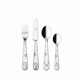 Villeroy & Boch Villeroy & Boch Kinderbesteck Disney Frozen, Edelstahl, Metall, 4-teilig, nickelfrei, F&uuml;ttern, Kinderbesteck