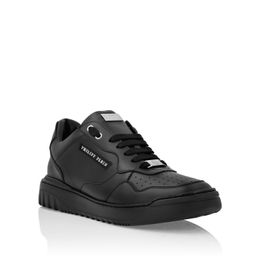 Philipp Plein Damen Sneaker "Low-Top-Sneaker", Gr. 39, schwarz, Schuhe
