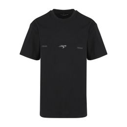 Herren T-Shirt "Upscale by Mister Tee Find Love Oversize Tee", schwarz, Gr. L, UPSCALE BY MISTER TEE, bedruckt, 100% Baumwolle, Shirts
