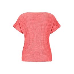 Betty Barclay Damen Kurzarmshirt "Damen mit U-Boot-Ausschnitt", rot, Gr. 46, Obermaterial: 97% Polyester, 3% Elasthan, Shirts, Material