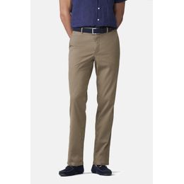 MEYER Herren Chinos "Roma 1-5080", braun, Gr. 32, unifarben, 96% Baumwolle, 4% Elasthan, Hosen, in Regular Fit