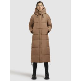 Khujo Damen Steppmantel "LAMBA", braun, Gr. S, unifarben, 100% Polyester, M&auml;ntel